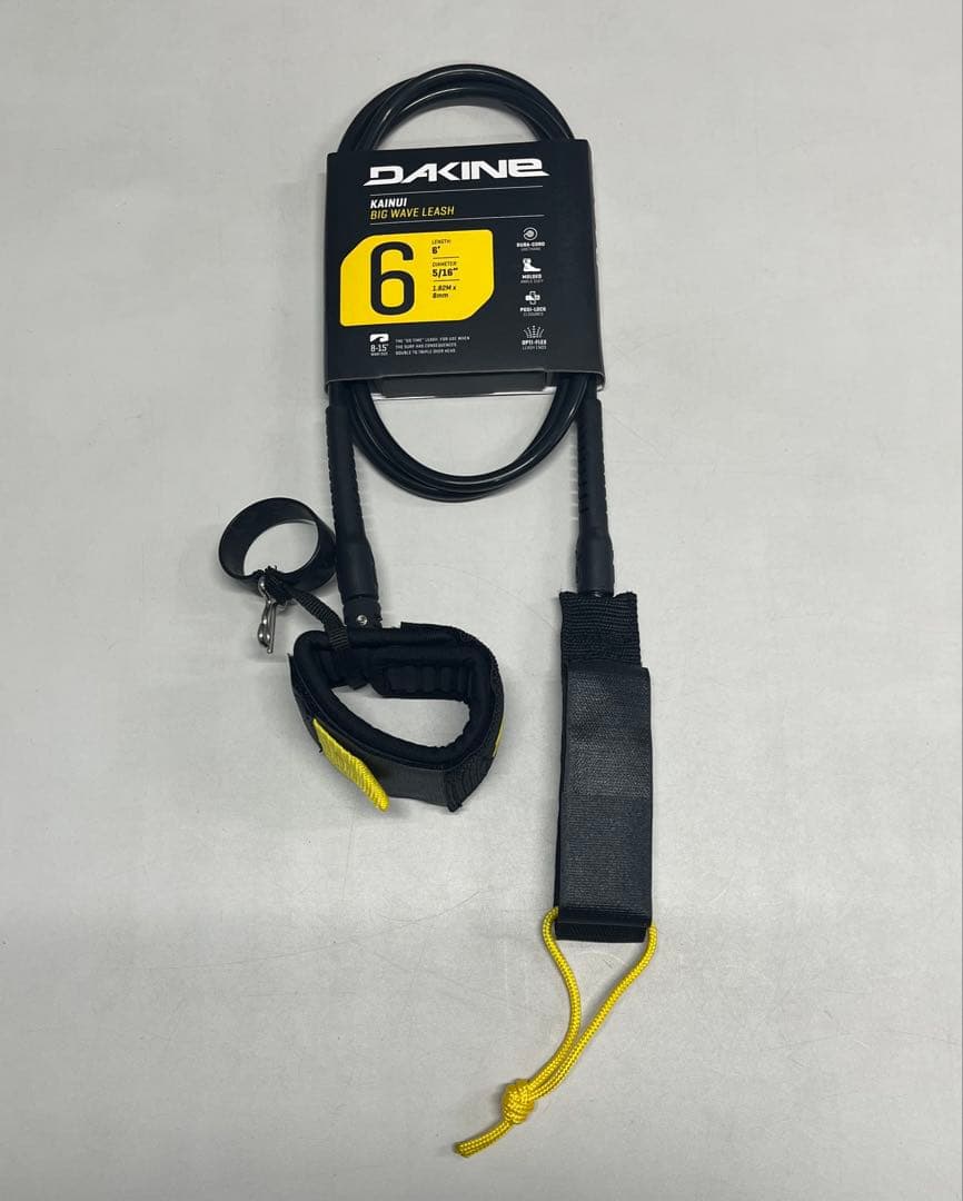 2025 DAKINE LEASH 6FT X 5/16EASYCLIP 新品
