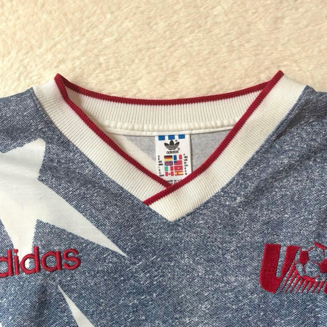 激レア希少　USA製 adidas 94年　W杯　アメリカ代表 背番号　星柄