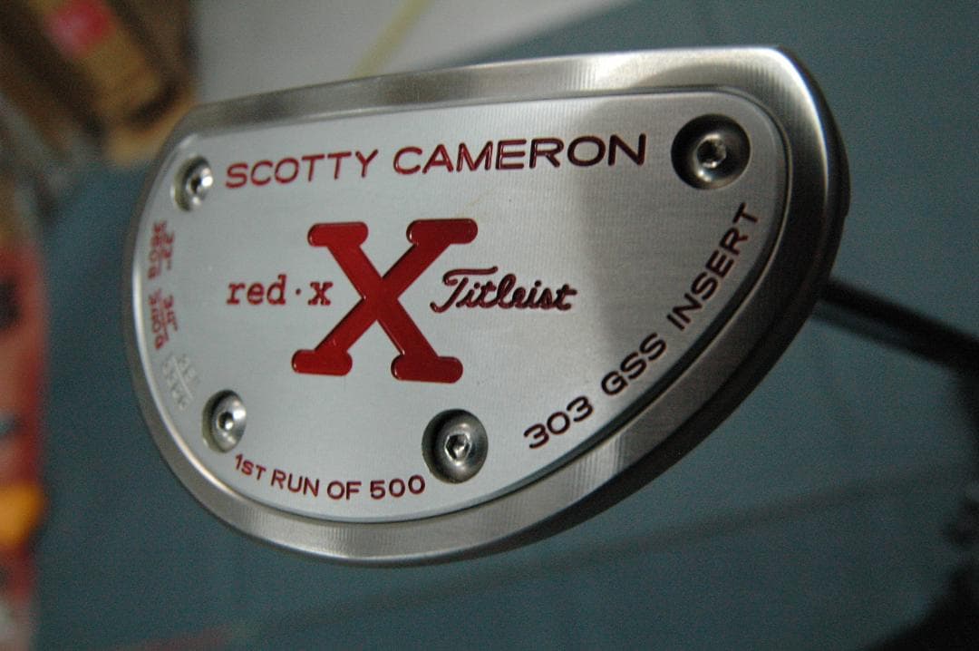 新品未使用SCOTTY CAMERON redX2 1st RUN of 500