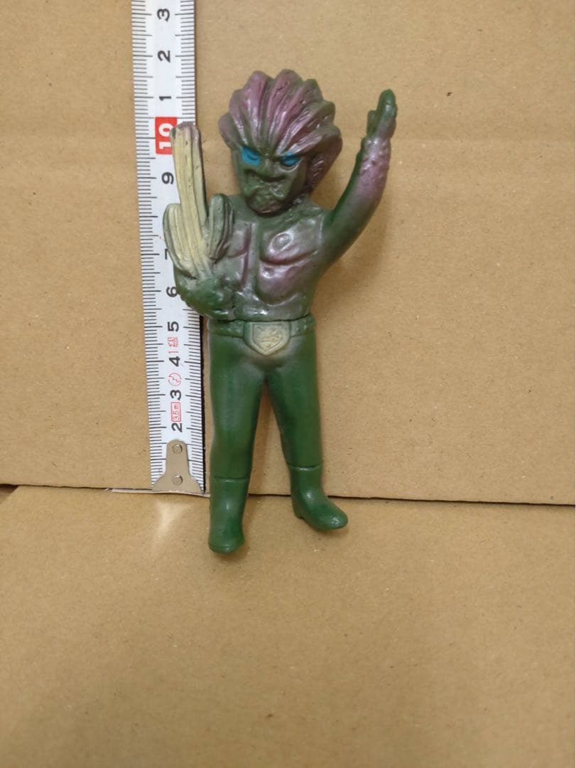 仮面ライダー サボテグロン　旧バンダイ　美品 ソフビ 当時物