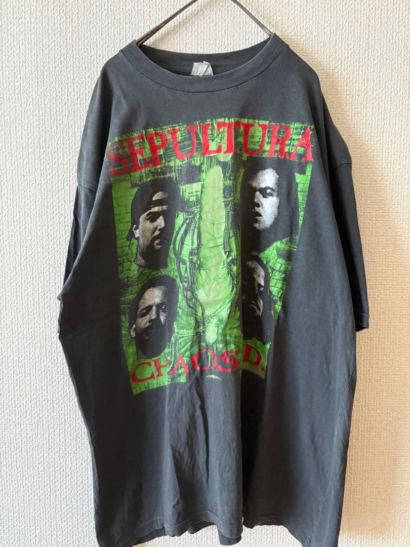 Sepultura 90s CHAOS A.D ビンテージTシャツ