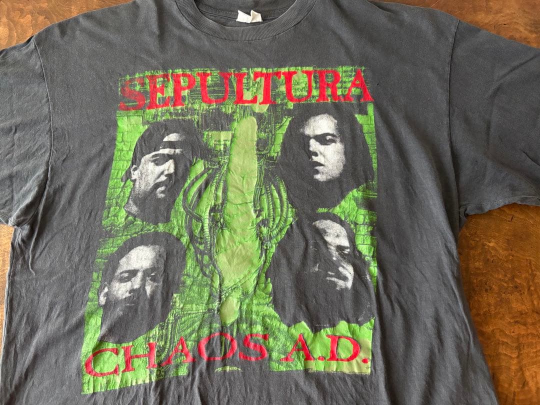 Sepultura 90s CHAOS A.D ビンテージTシャツ