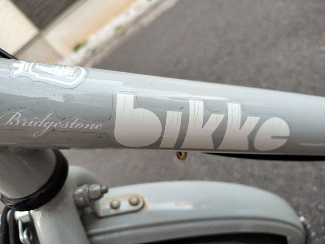 Bridgestone bikke 22インチ 子供用自転車 グレー