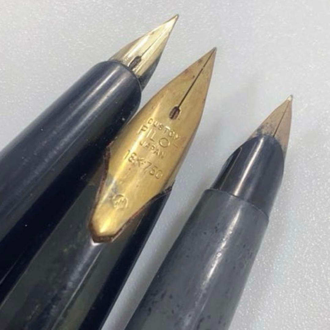 万年筆 18k 750 刻印 PILOT パイロット PARKER まとめ