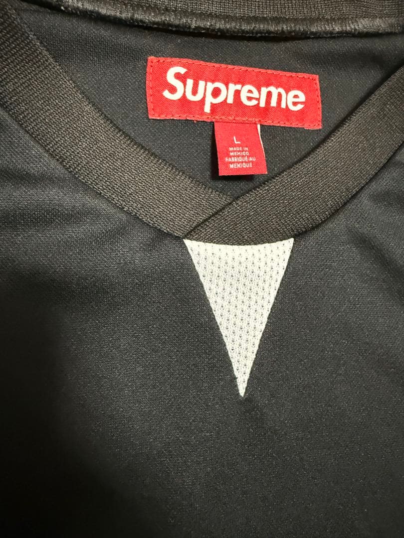 ウェア Supreme Crest Soccer Jersey Black L