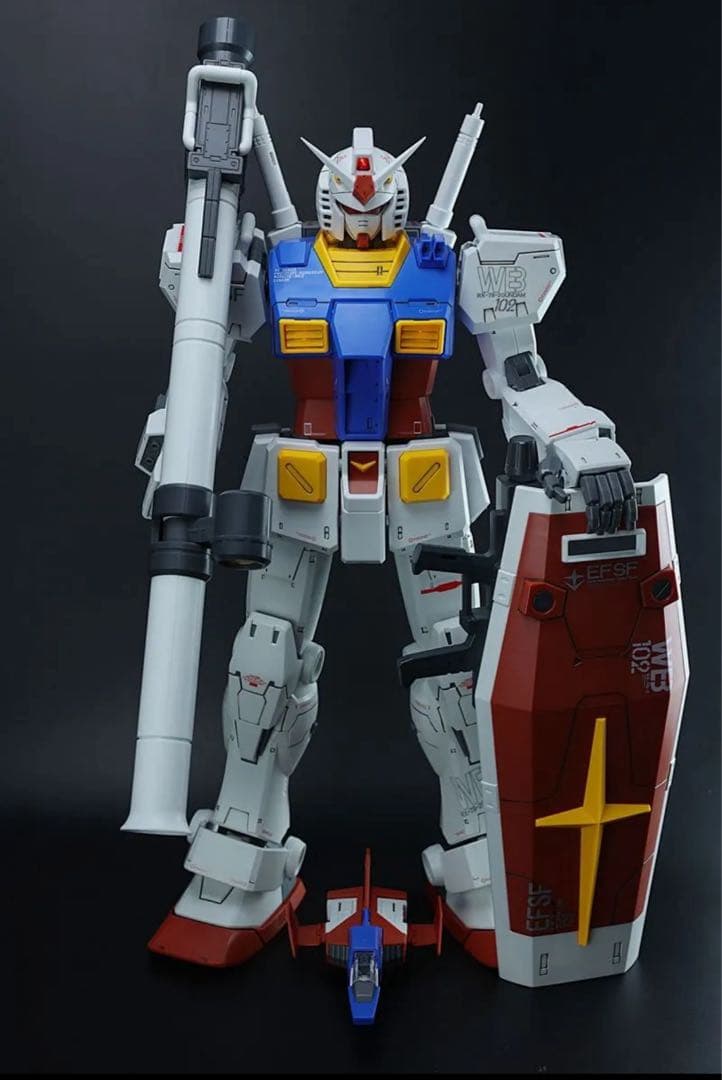 1/35 RX-78-2 ガンダム 水転写デカール付き 発光ユニット付き