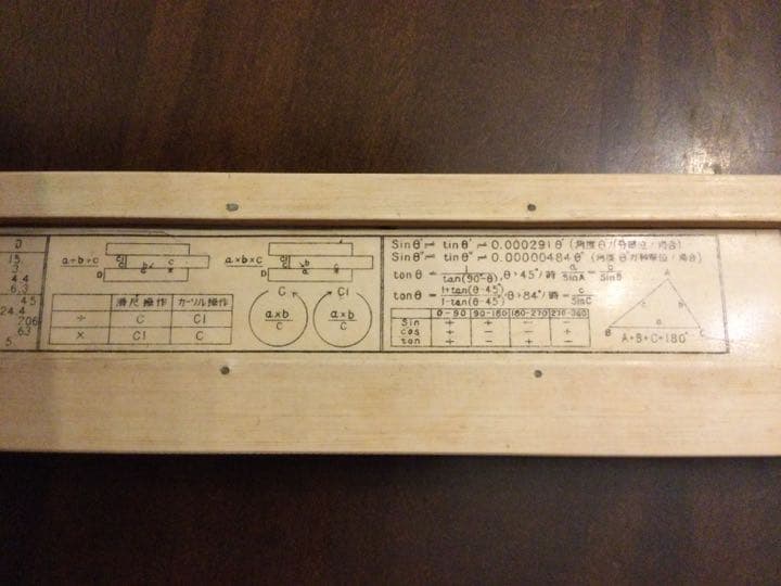 昭和初期 アンティーク SUN HEMMI 計算尺