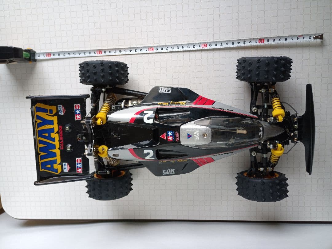 タミヤ 1/10 電動RCカーRX-540VZ搭載プロポセット中古動作品
