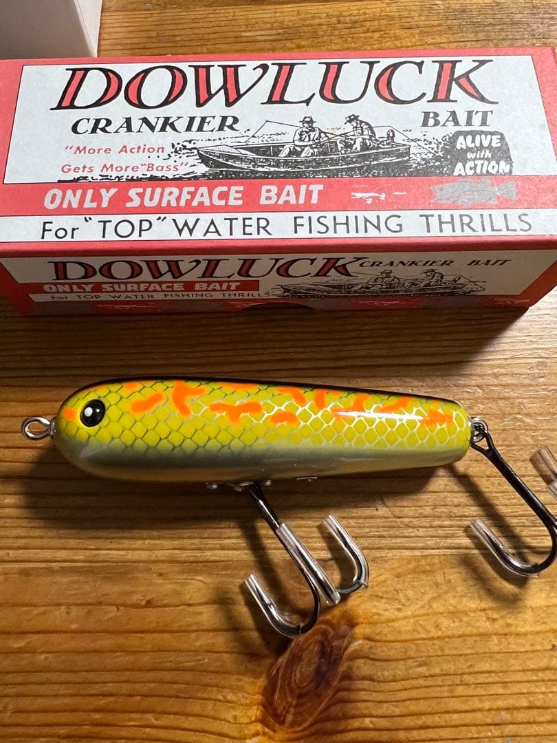 道楽　DOWLUCK CRANKIER BAIT トップウォータールアー
