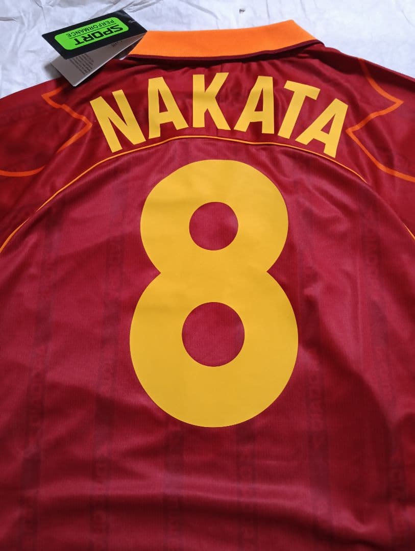 AS Roma 中田英寿#8 ユニフォーム XLサイズ 新品 ローマ
