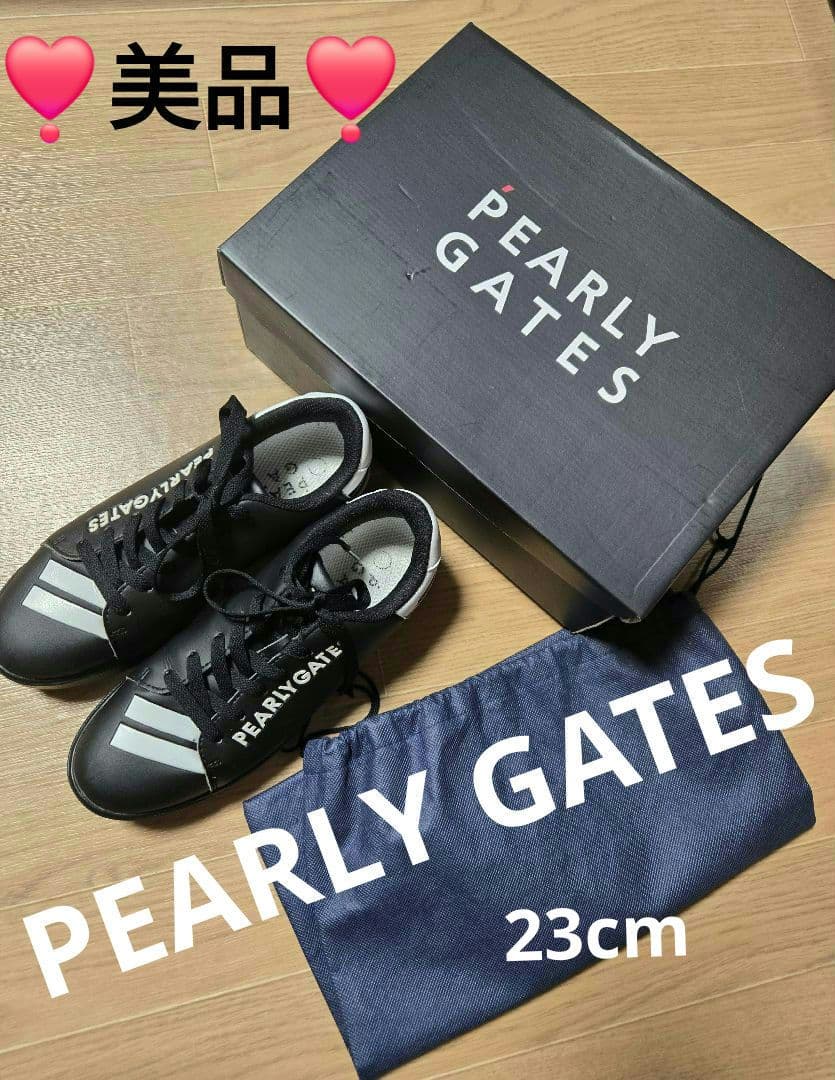 ❣️美品❣️PEARLY GATESパーリーゲイツレディースゴルフシューズ❣️