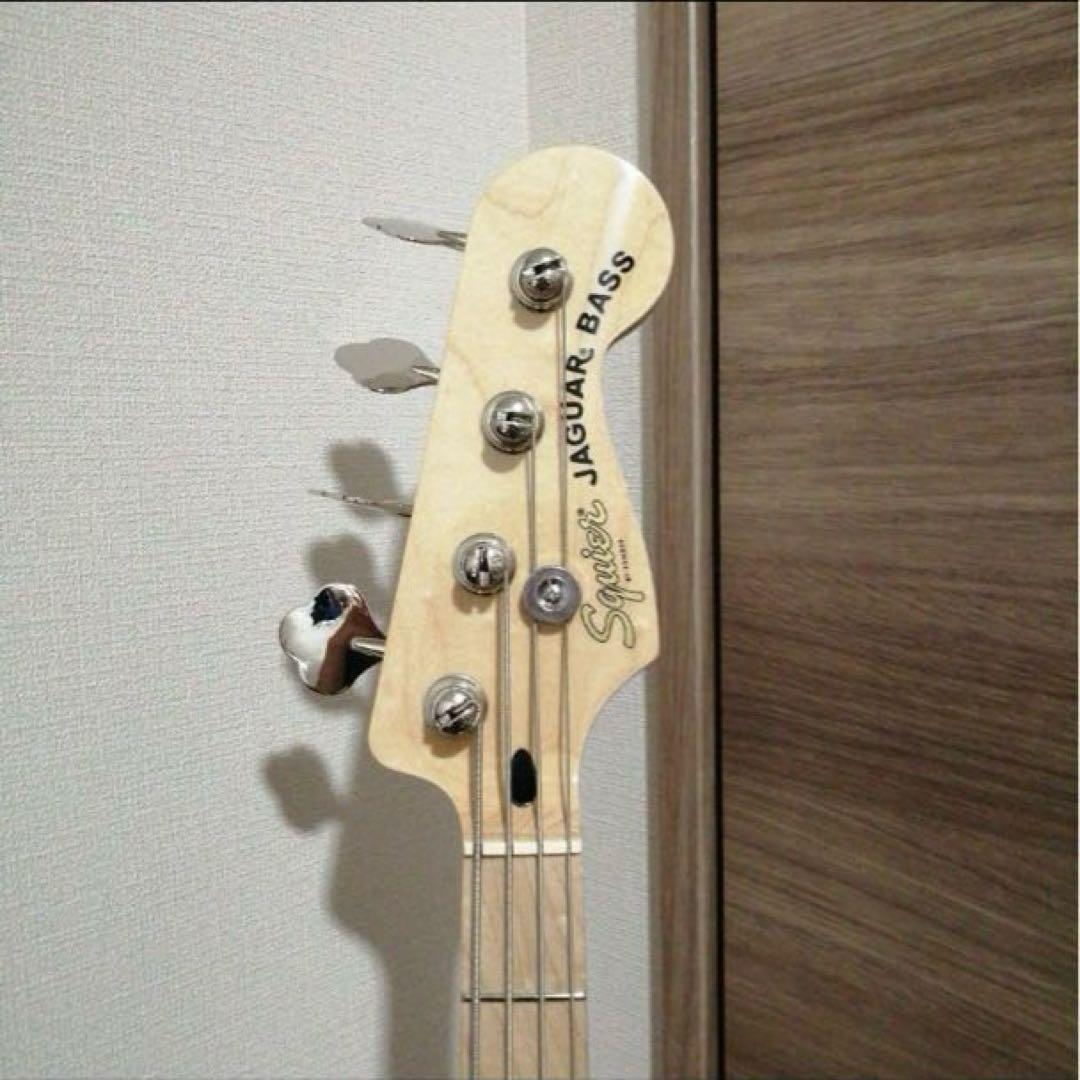 Squier by Fender jaguar bass エレキベース ケース付