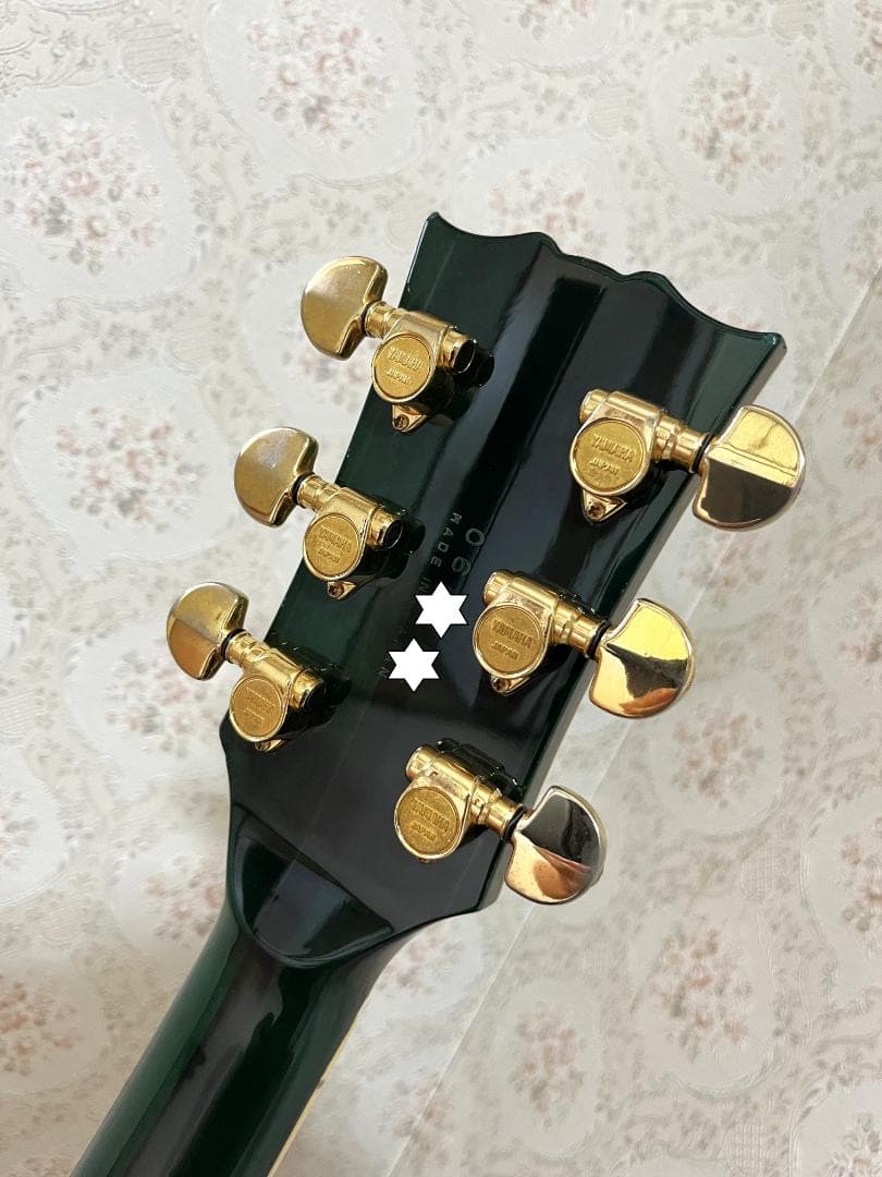 完全調整済 YAMAHA SG1500 ジェイドグリーン 純正ケース付 送料込