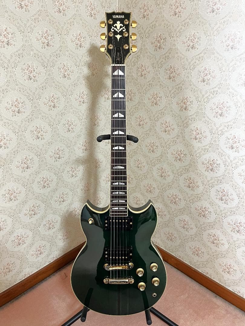 完全調整済 YAMAHA SG1500 ジェイドグリーン 純正ケース付 送料込