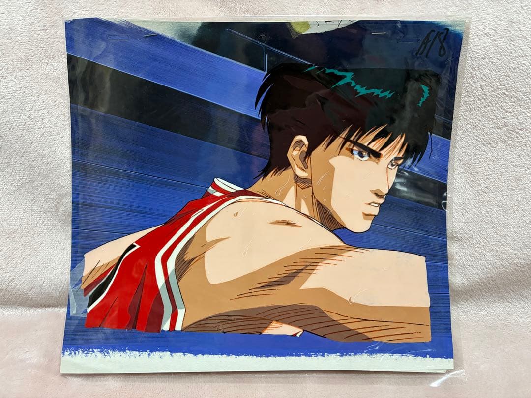 SLAM DUNK【未開封品】スラムダンク　セル画　流川楓　東映アニメ　年代物