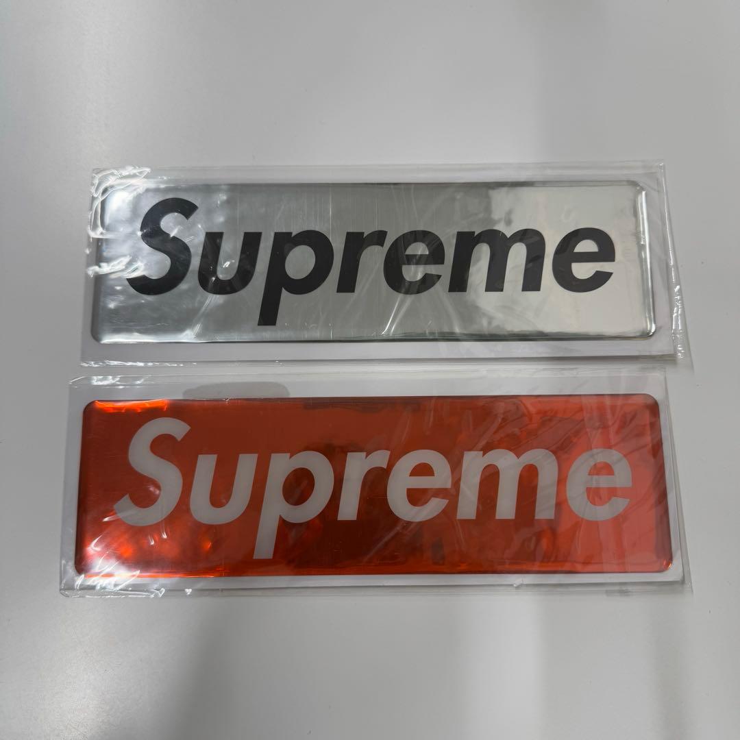 Supreme boxlogo エンブレムステッカー セット