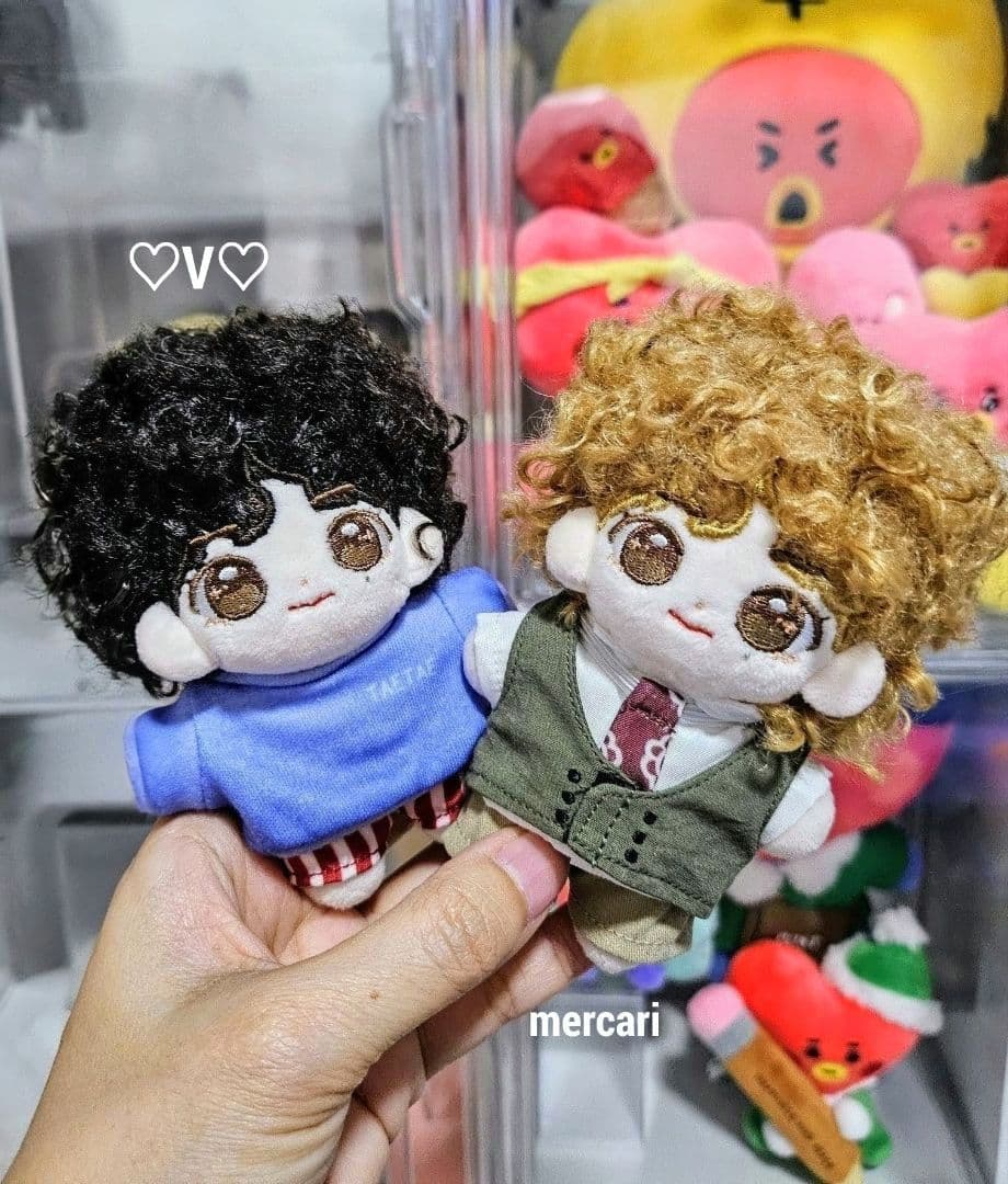 BTS ぬいぐるみ 10cm テテ テヒョンＶ ユンギ ジン ジミン ジョングク
