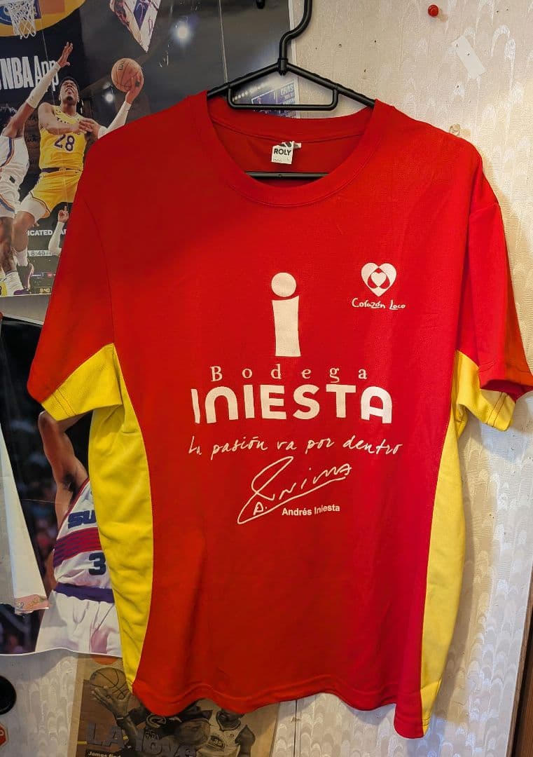 ヴィッセル神戸 2019サードユニフォーム ダビド・ビジャとイニエスタTシャツ