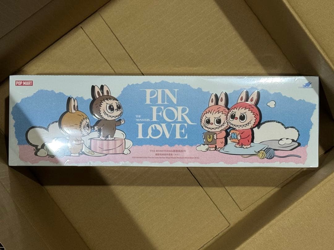 ラブブ PIN FOR LOVEアソートボックス N-Z ポップマート
