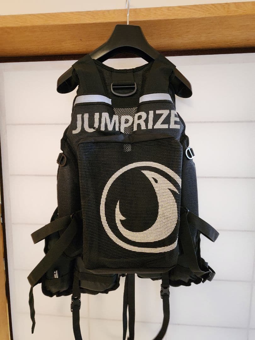 JUMPPRIZ ブラック フィッシングベスト