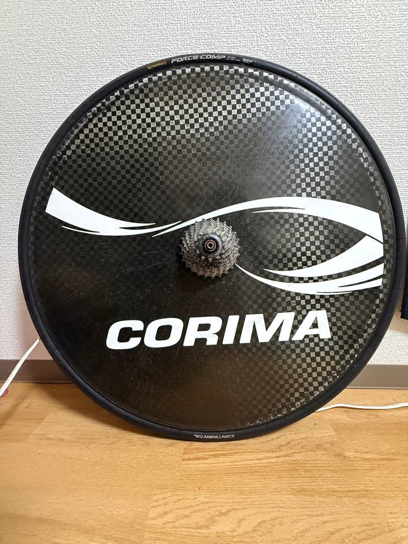 CORIMA カーボンディスクホイール リムブレーキ仕様 チューブラー 中古