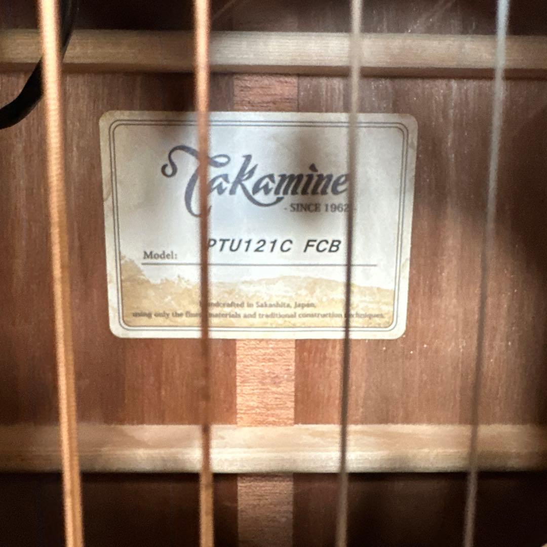 Takamine PTU121C FCB エレアコギター
