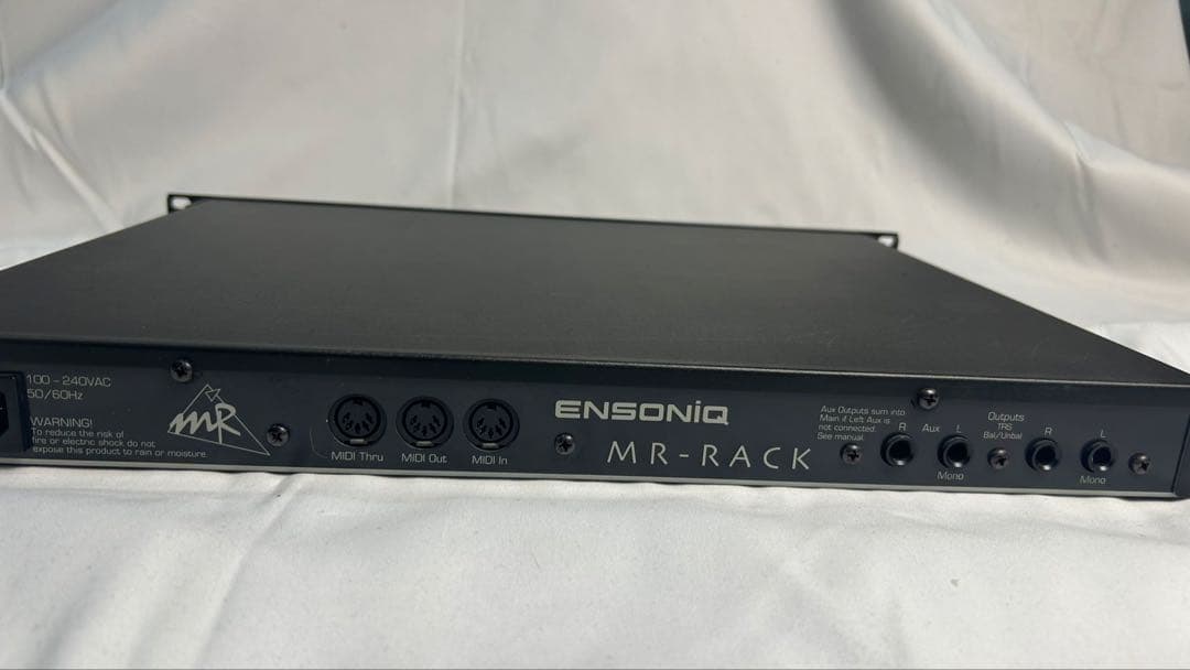 Ensoniq mr-rack エンソニック エムアールラック