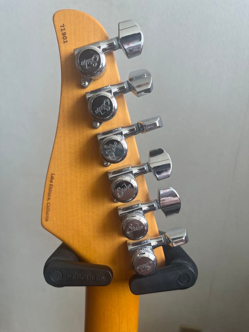 suhr JE-Line Classic S Ash HSS リフィニッシュ品