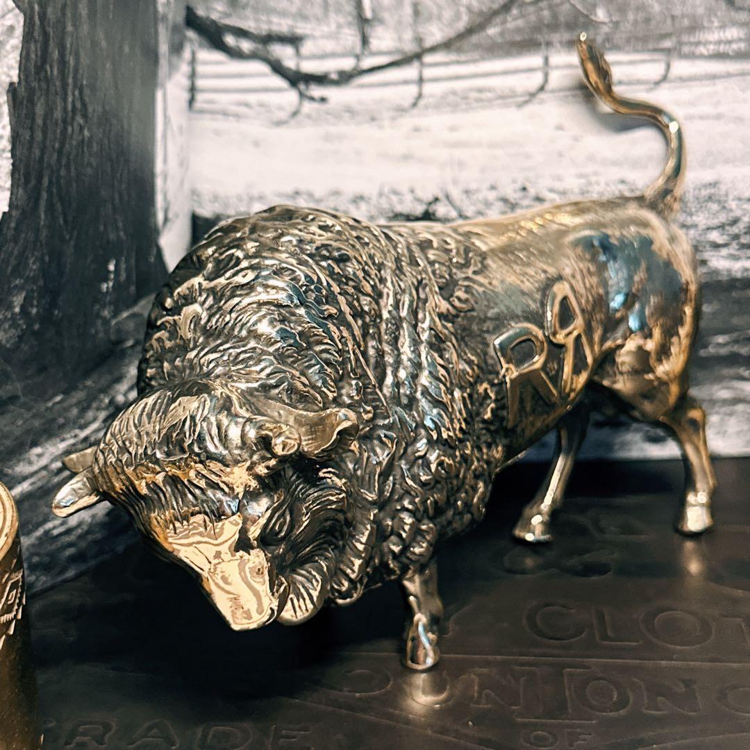 RRLクラシック イエローストーン バイソン ブロンズ像