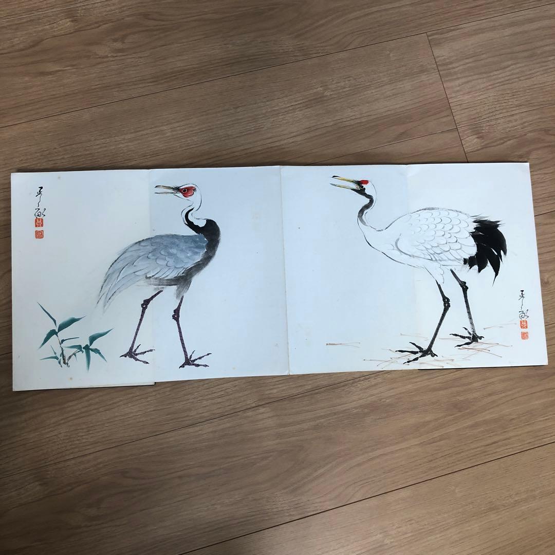 掛け軸　絵帳(3)骨董品　美術品