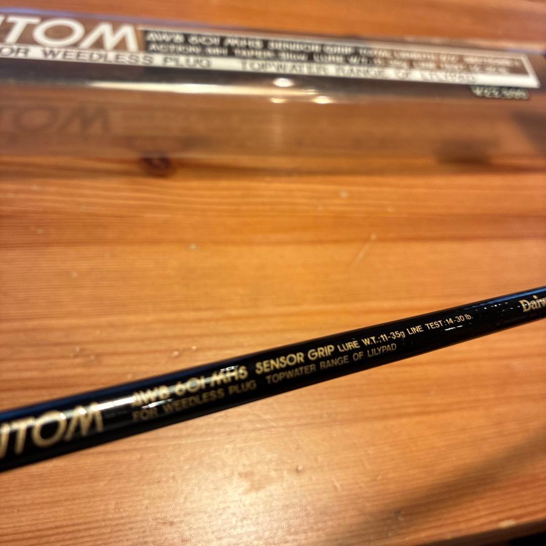 ロッド Daiwa phantom 601 MHS Amorphous