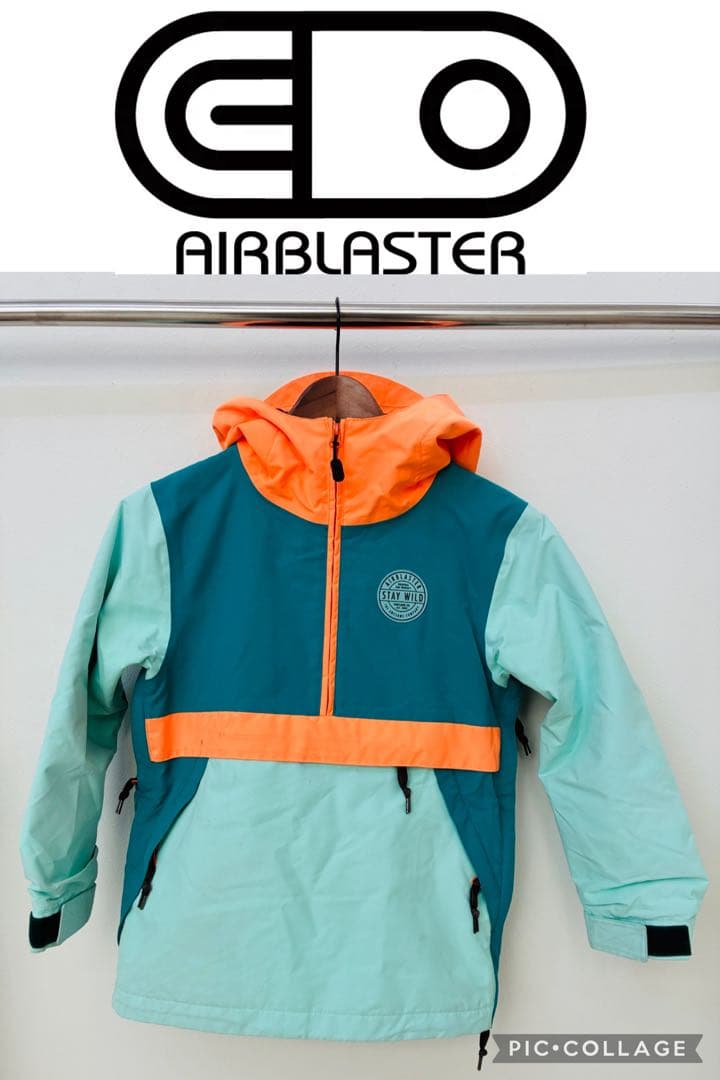 [美品]AIRBLASTER エアブラスター Mサイズ キッズ スノボ ウェア