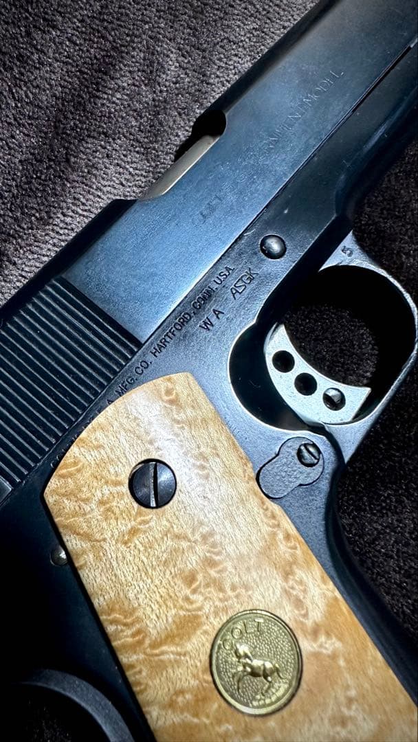 WA M1911 シリーズ70 コルトガバメント GBB ブルーイングカスタム