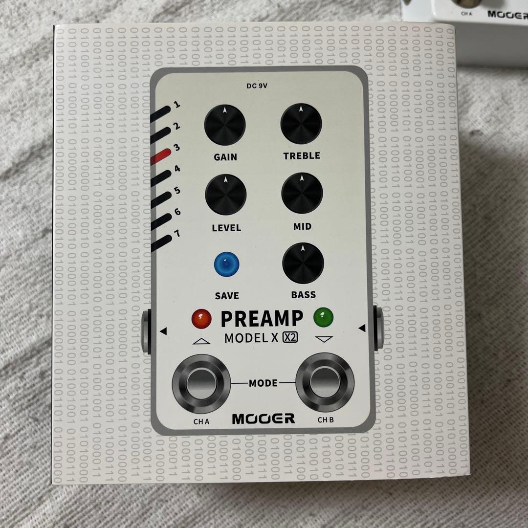 MOOER MODEL X2 プリアンプエフェクター