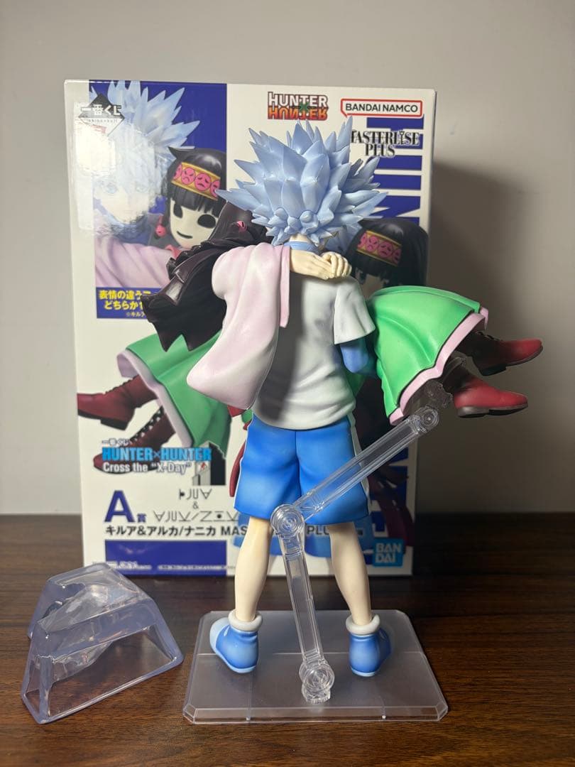 一番くじ HUNTER×HUNTER A賞 キルア＆アルカ 透明支架付き