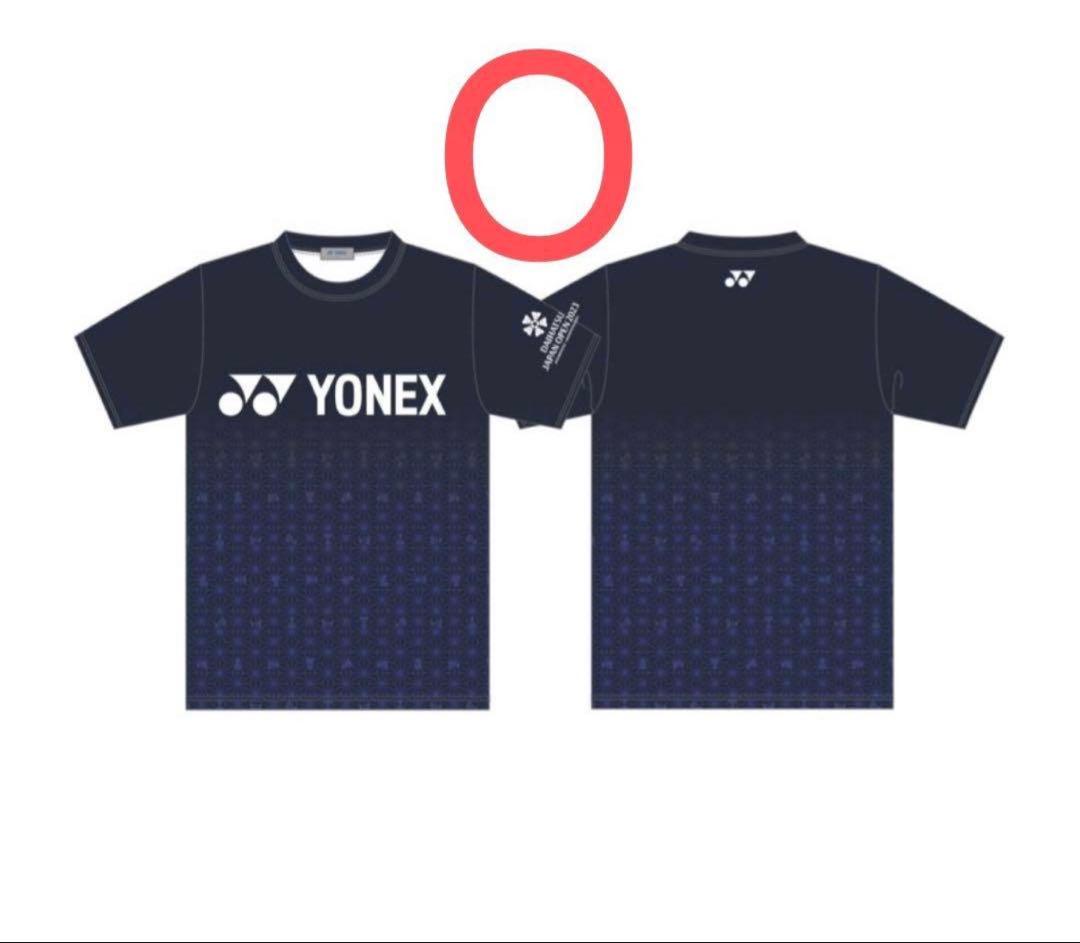 最終値下げ 2025YONEXダイハツジャパンオープン 数量限定ロゴTシャツ