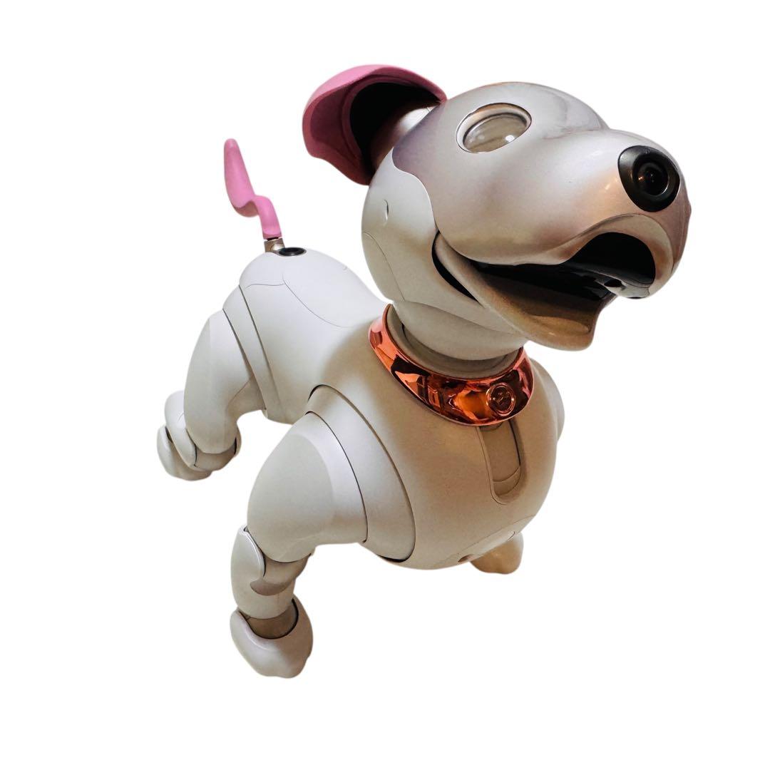 美品　ソニー aibo アイボ ERS-1000 耳＆しっぽ サクラ 首輪2色