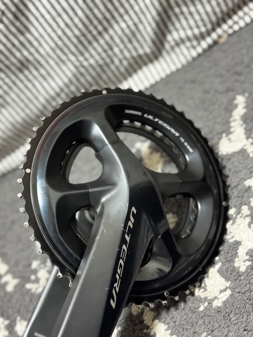SHIMANO FC-R8000 クランクセット 170mm ブラック