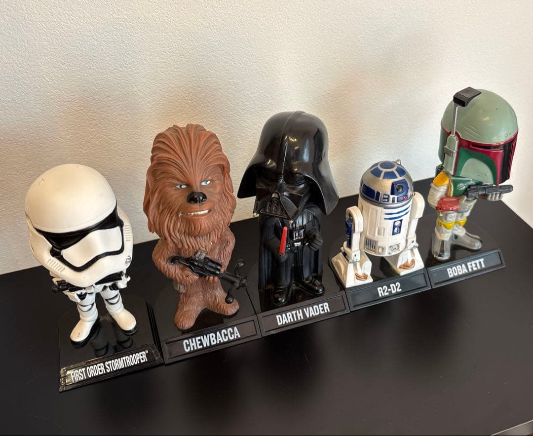 値下げ！【希少】スター・ウォーズ Funko ワッキーワブラー 5体セット