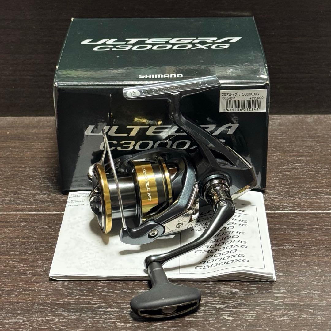 美品 シマノ 25 アルテグラ C3000XG