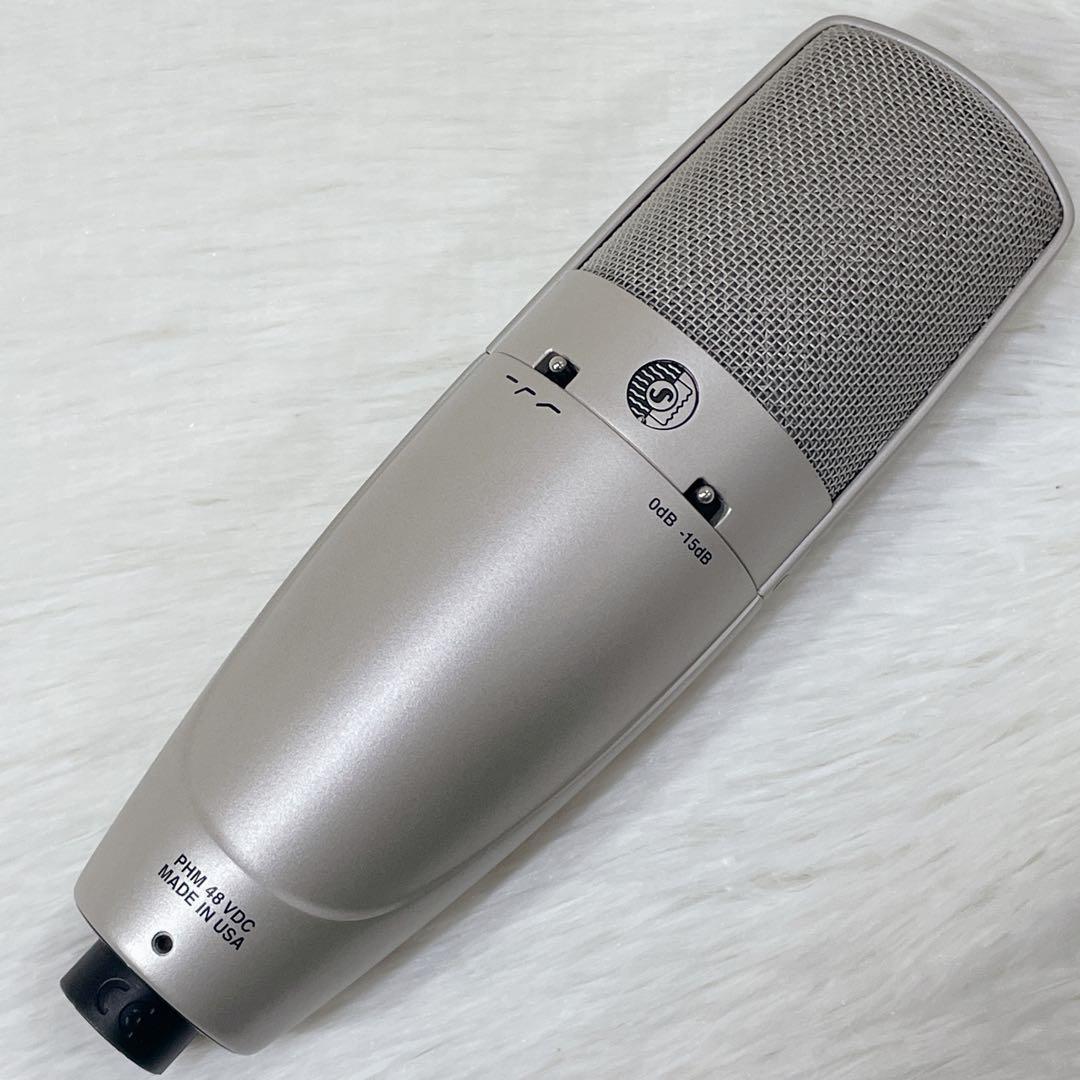 希少【美品】SHURE コンデンサーマイク【KSM32】②