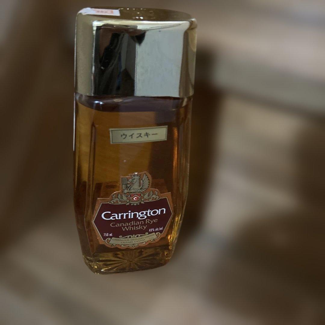 貴重Carrington カナディアンウイスキー 750ml 40%ヴィンテージ