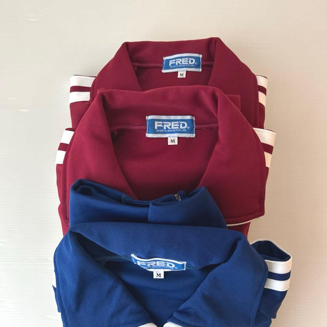 M 3枚 ⭐️新品 体操服 ジャージ上着 芋ジャージ 2本線 FRED 23