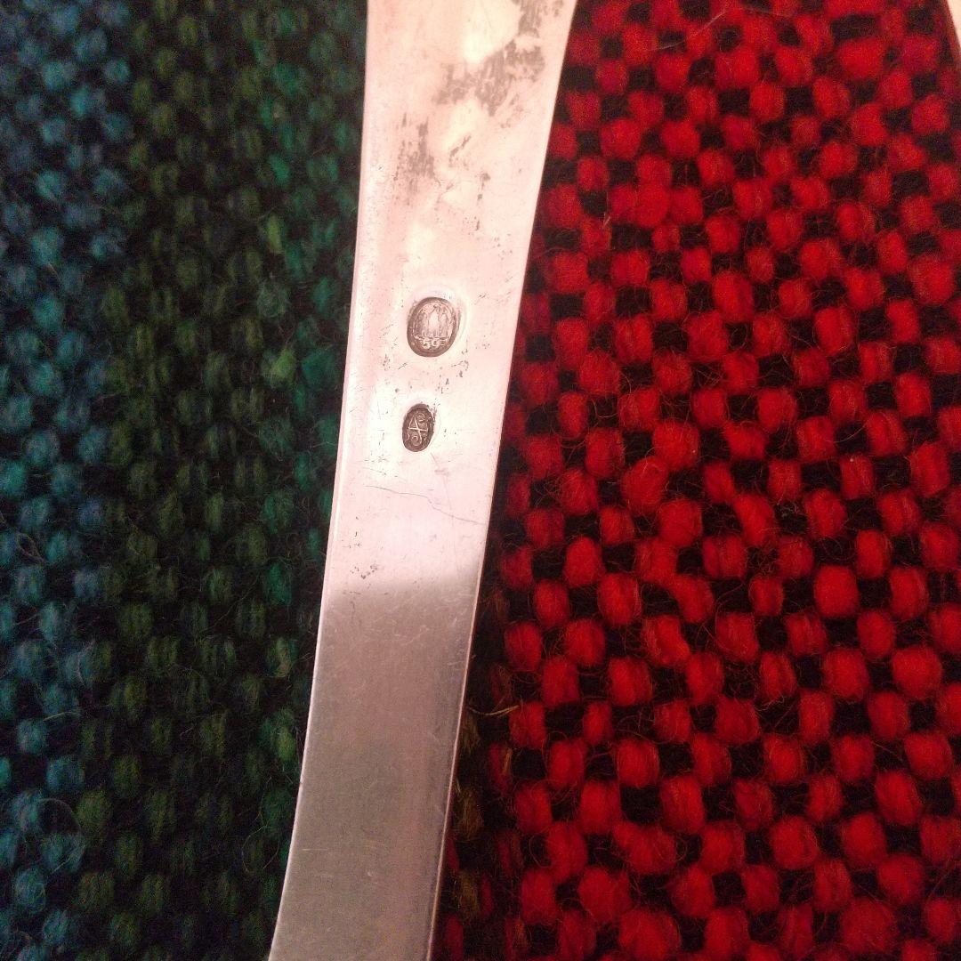 【ヴィンテージ】 銀のスプーン アンデルセン童話 シルバー 83% 1950年代