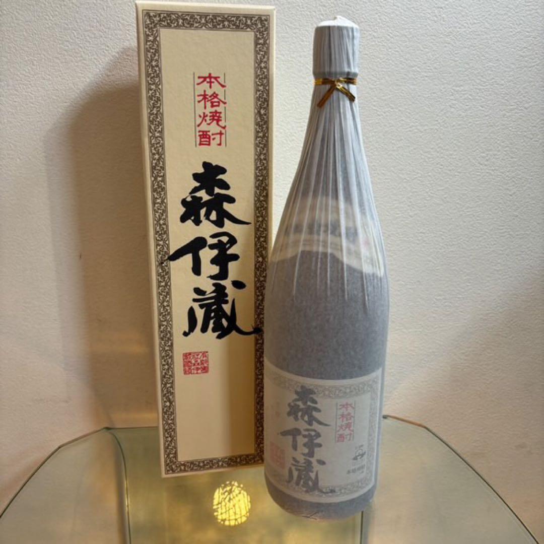 NA3894 未開栓! 本格焼酎 森伊蔵 芋焼酎 1800ml 25度　箱付き
