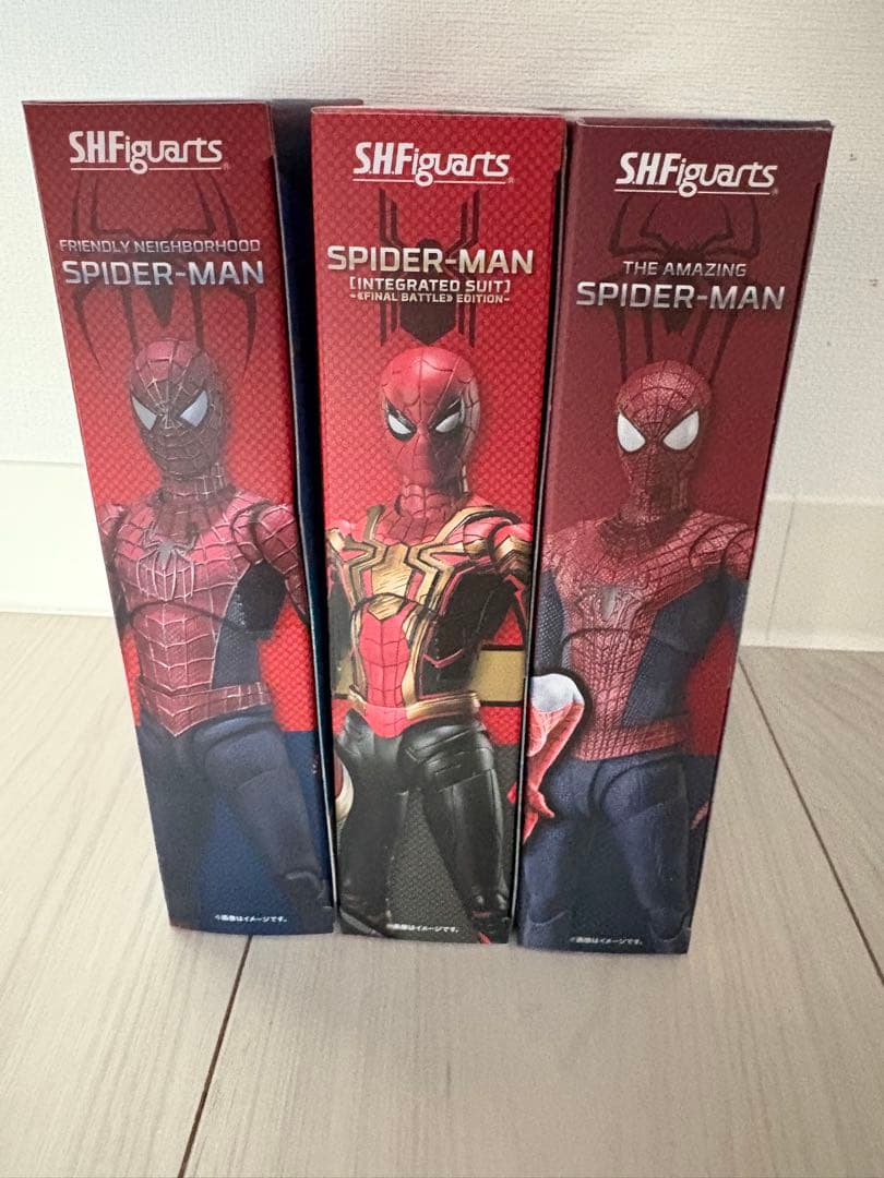スパイダーマン フィギュアーツ 3点セット