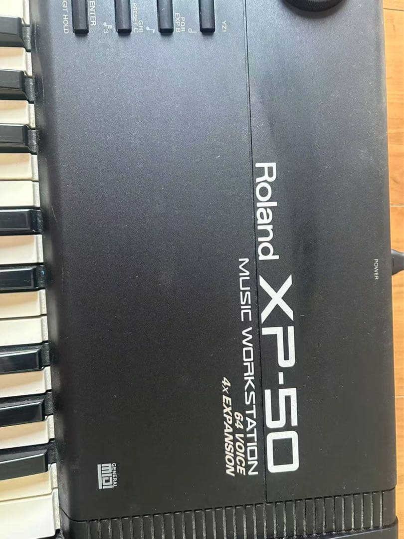 Toky様 通電確認済みRolandXP-50シンセサイザーローランドジャンク品
