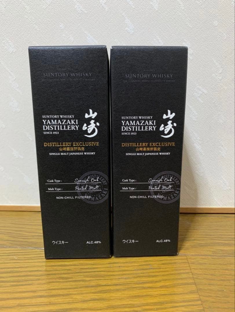 山崎蒸溜所限定ウイスキー 180ml × 2本セット