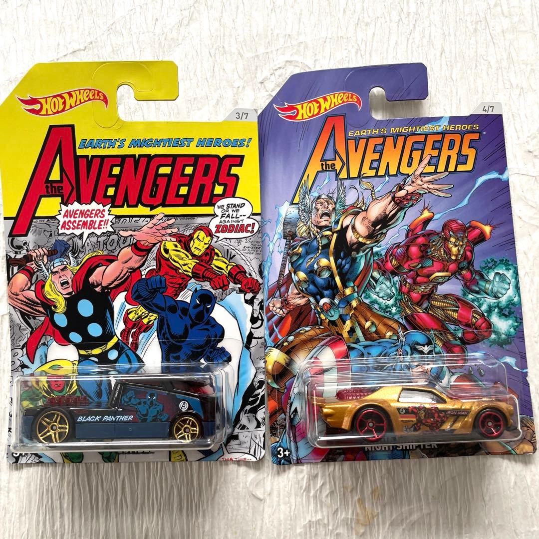 Hot Wheels Avengers ミニカー 8個セット