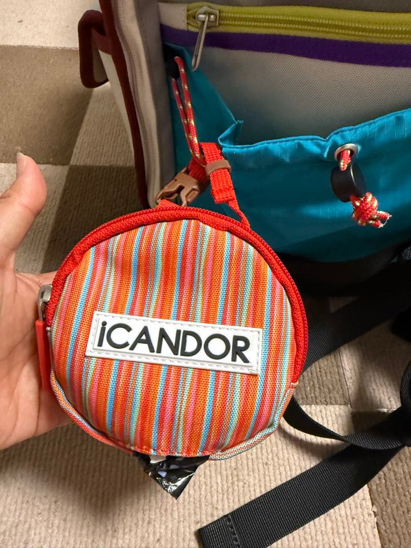 (値下げ中).iCANDOR リュック型キャリーバッグ　別売り付属品付